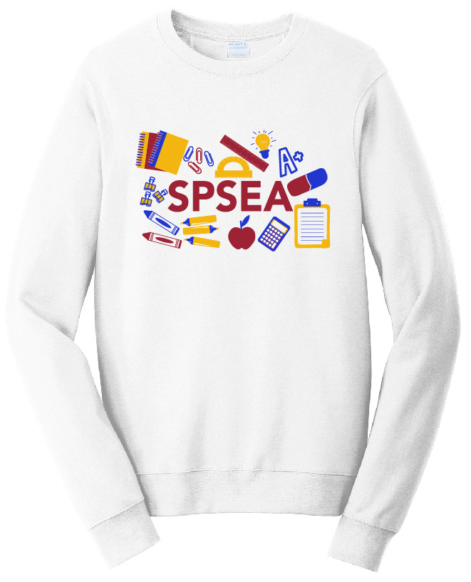 Port & Company Fan Favorite Fleece Crewneck Sweatshirt -Design 2-IUP ...