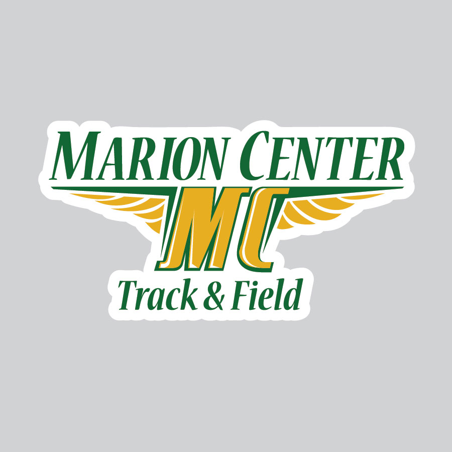 Sticker: MC Track and field logo – Marion Center Track & Field - Fast ...